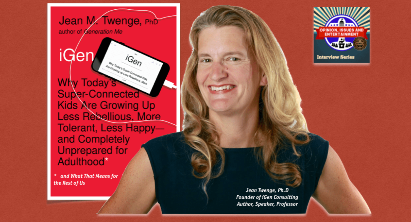Jean Twenge, Ph.D, Author, iGen: Super Connected Kids Are Less Happy ...