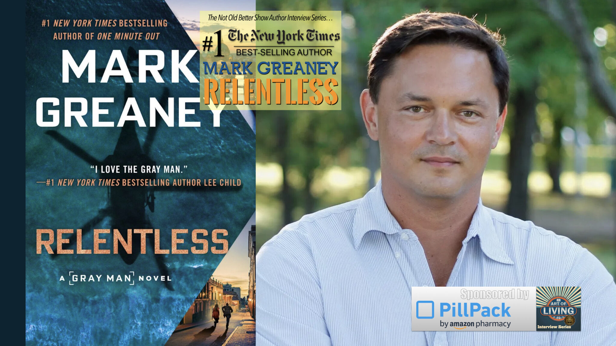 NYT Best Selling Author, Mark Greaney - Relentless - The Not Old ...